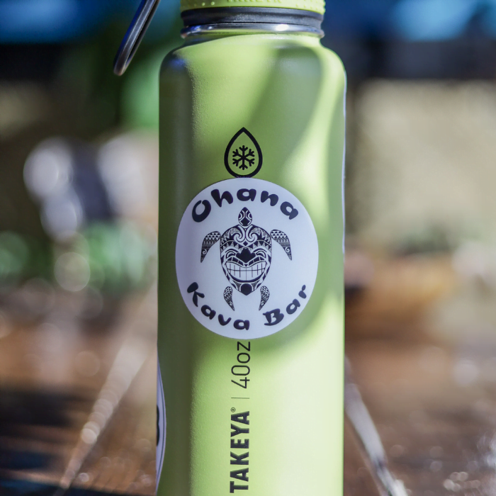 Premium Kava Swag Ohana Kava Bar Large Stickers | Aloha!